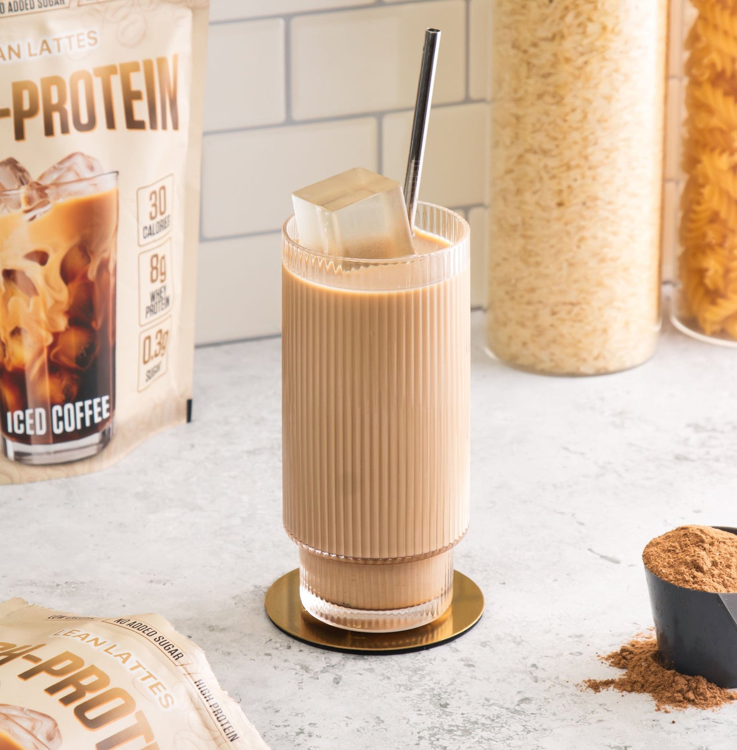 High-Protein - Fat Burning Iced Coffee 🤩 – Lean Lattes
